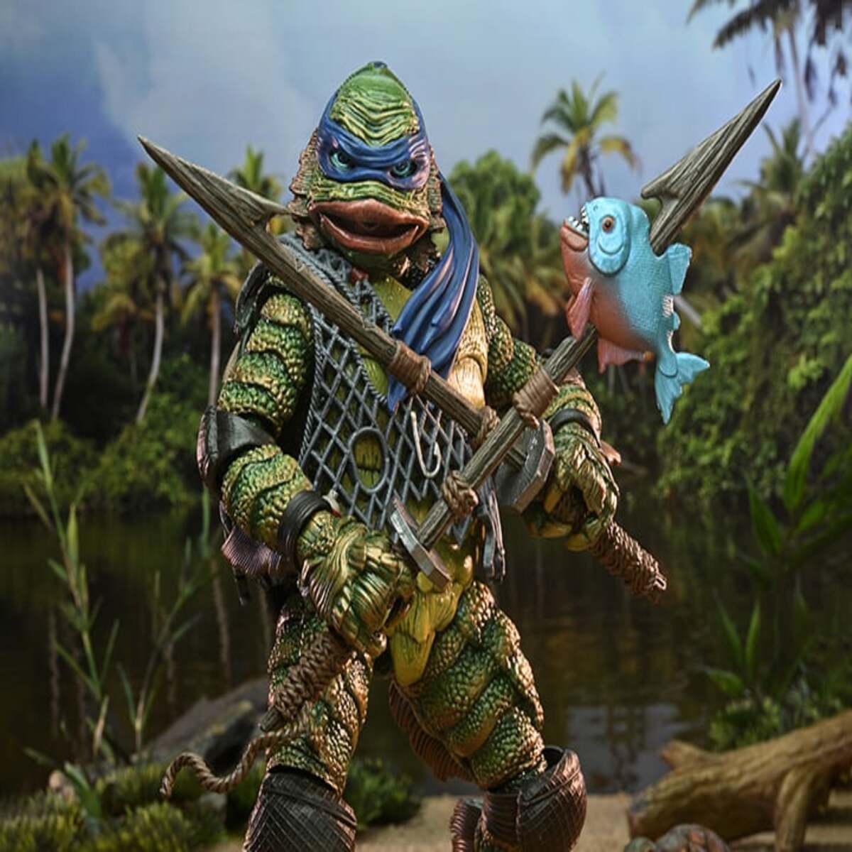 Universal Monsters x Teenage Mutant Ninja Turtles Ultimate Leonardo as ...